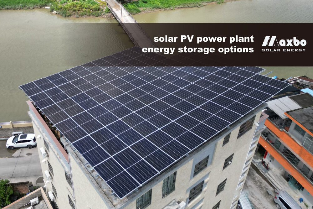 Boost Energy Efficiency: Solar PV Power Plant Energy Storage Options ...