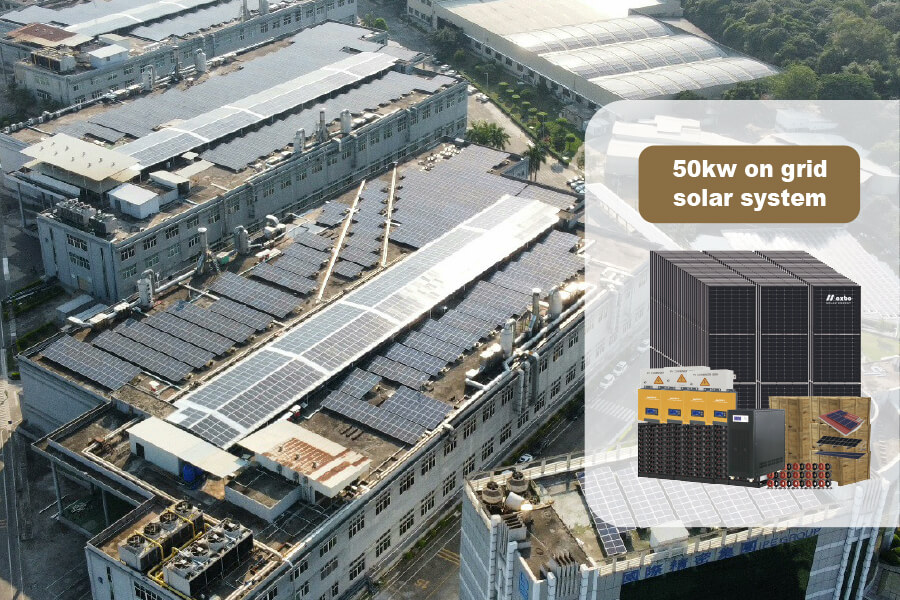 50kW On Grid Solar System: Empowering Businesses with Maxbo’s Advanced ...