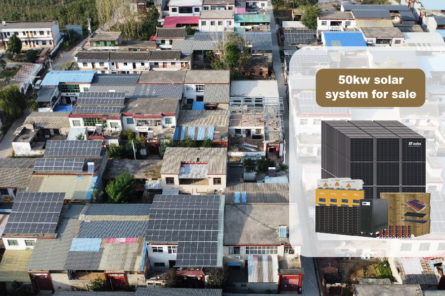 50kW Solar System for Sale: Maximize Energy Efficiency and Savings with Maxbo’s High-Quality ...
